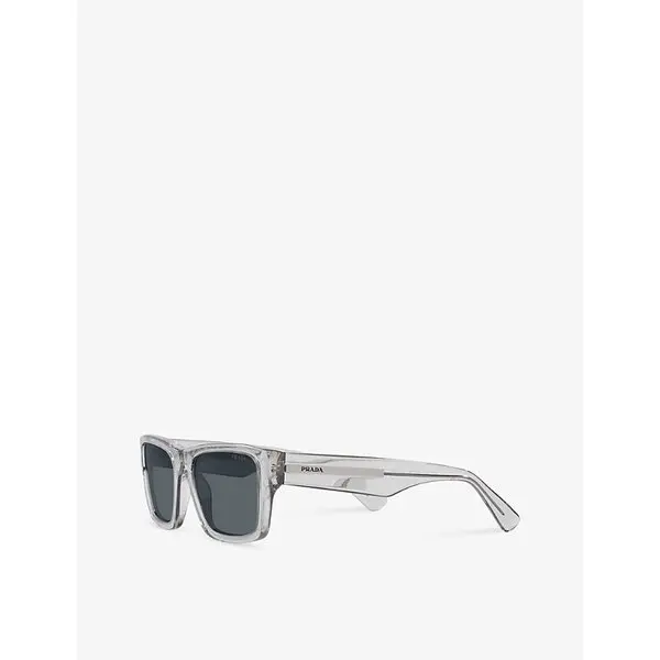 Prada Pr 25zs Rectangle-frame Sunglasses