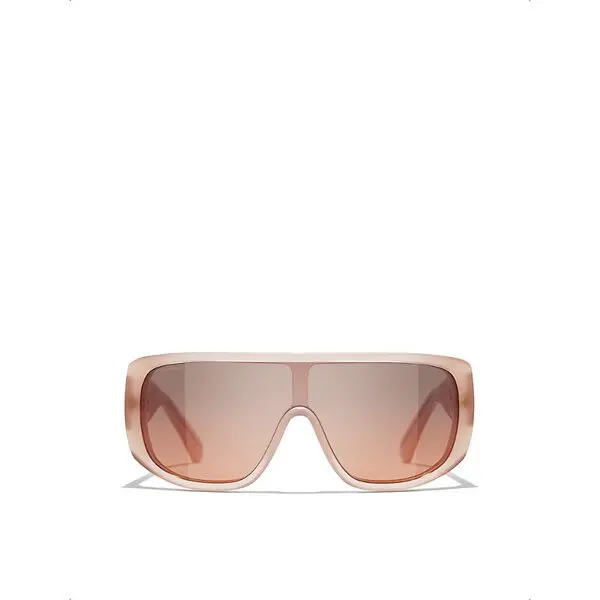 Chanel Shield Sunglasses - Pink