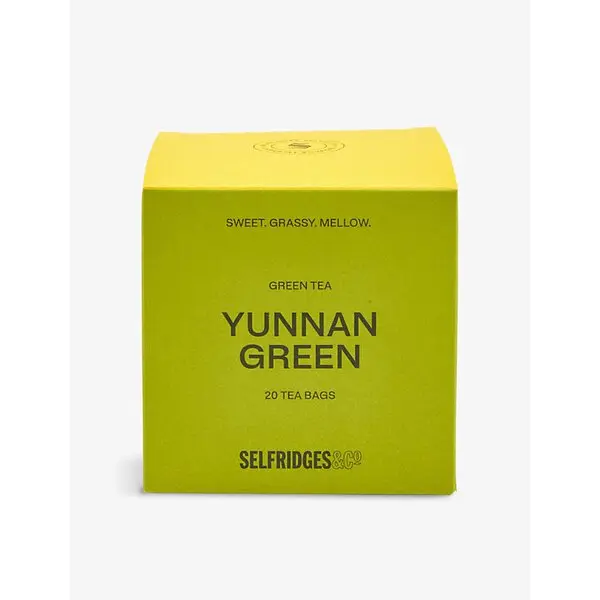 SELFRIDGES SELECTION Yunnan Green Tea Bags Pack Of 20 - One-color