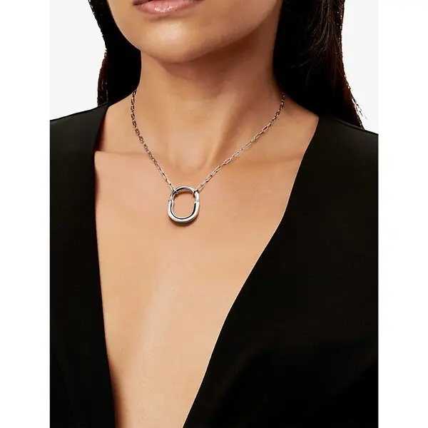 Tiffany & Co. Lock Pendant Necklace