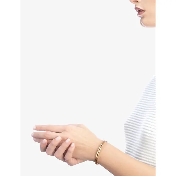 BVLGARI B.zero1 18ct Bangle Bracelet - Yellow Gold