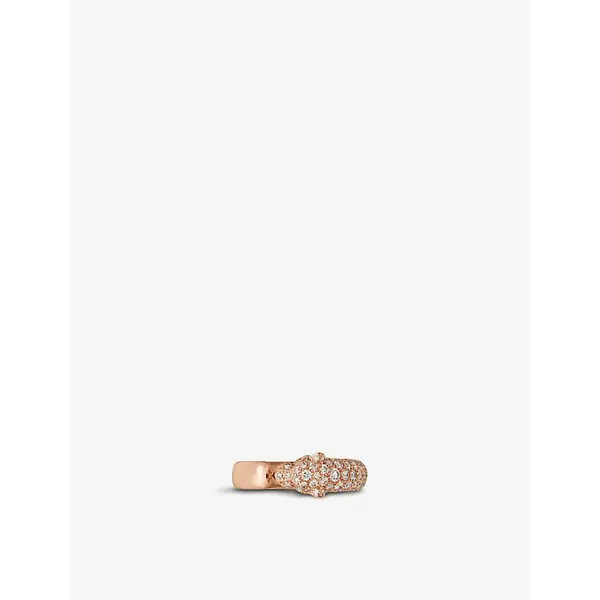 Cartier Panthère De 18ct And Diamond Ring - Rose Gold
