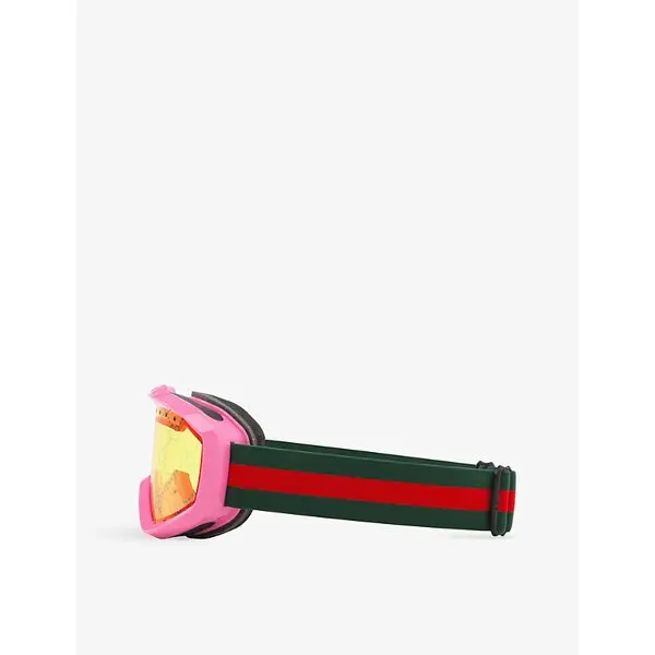 Gucci Gc001928 Gg1210s Injected Googles With Irregular Frame