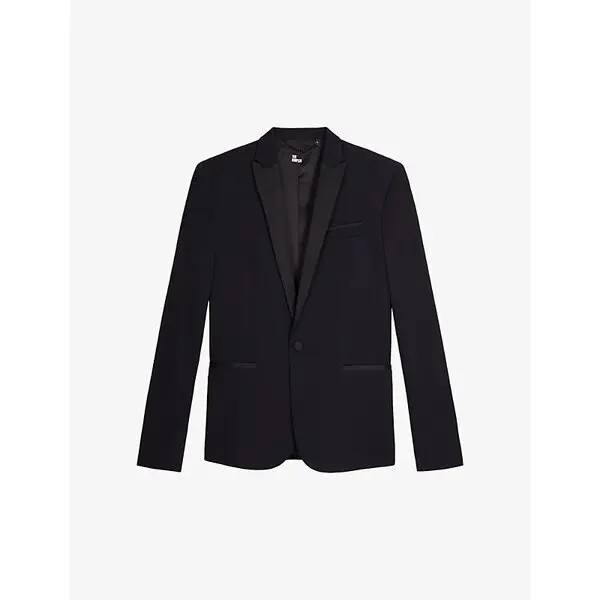 The Kooples Regular-fit Single-breasted Wool Blazer