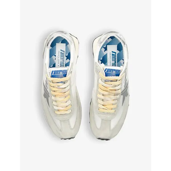 GOLDEN GOOSE Marathon Runner Low-top Sneakers - White/comb