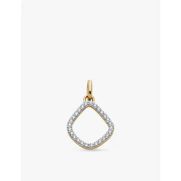 Monica Vinader Riva Kite Lab Grown Diamond Pendant