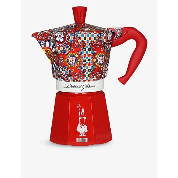 BIALETTI X Dolce & Gabbana Moka Express Six-cup Aluminium Espresso Maker - Multi