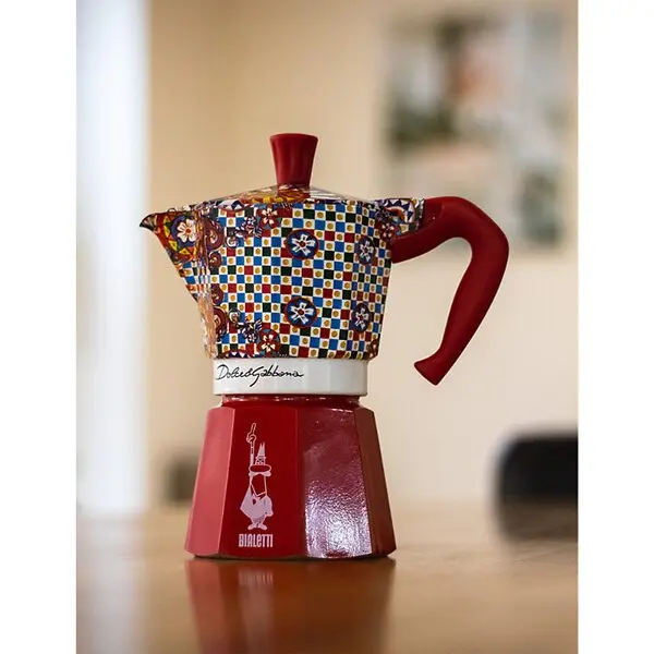BIALETTI X Dolce & Gabbana Moka Express Six-cup Aluminium Espresso Maker - Multi