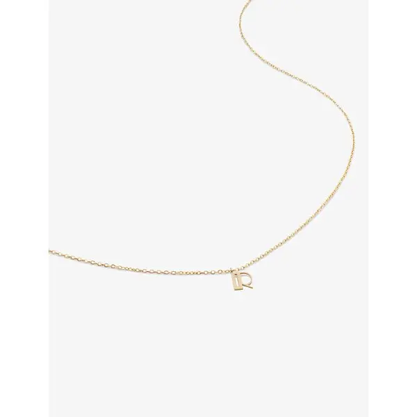 Monica Vinader 14ct Yellow-gold Pendant Necklace - Yellow Gold