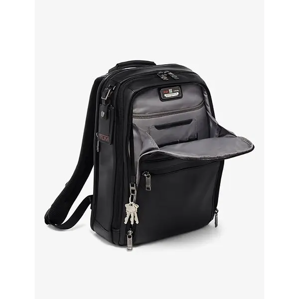 Tumi Alpha 3 Slim Leather Backpack
