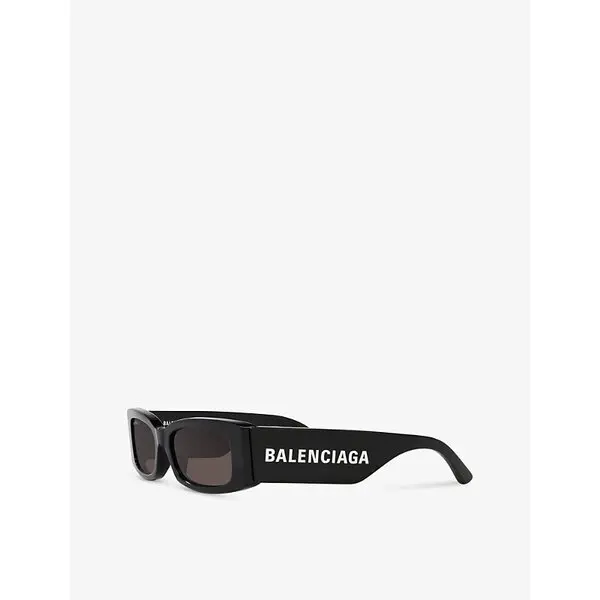 Balenciaga Bb0260s Rectangle-frame Sunglasses
