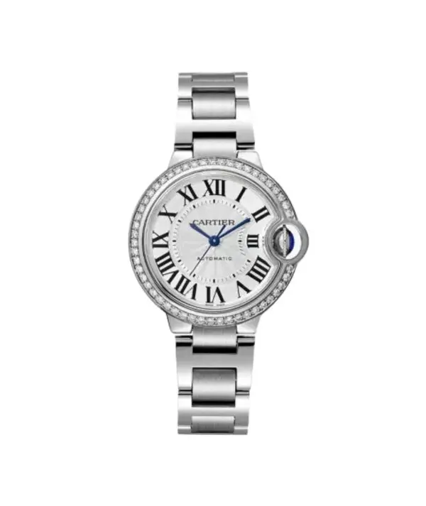 CARTIER Ballon Bleu De Diamond Mechanical Watch - Steel
