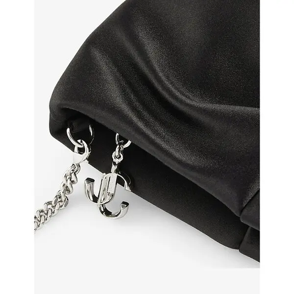 JIMMY CHOO Bonny Satin Clutch
