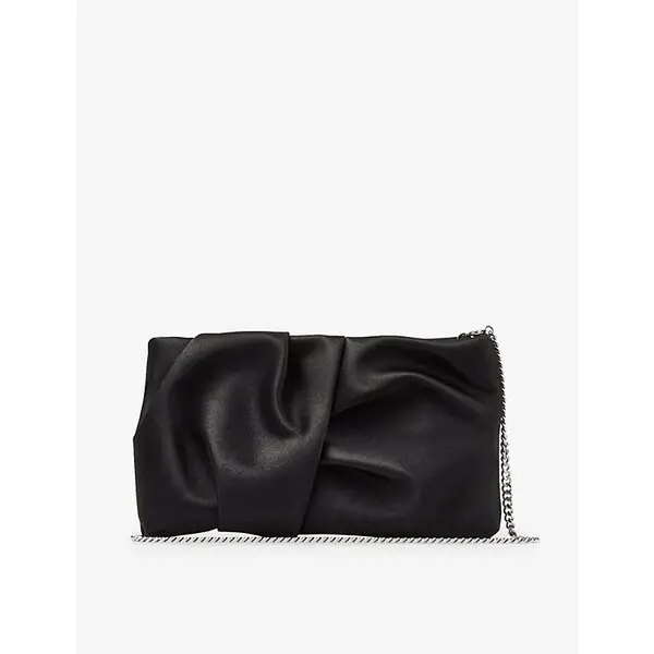 JIMMY CHOO Bonny Satin Clutch