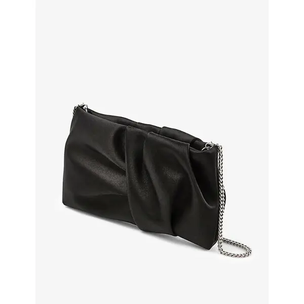 JIMMY CHOO Bonny Satin Clutch