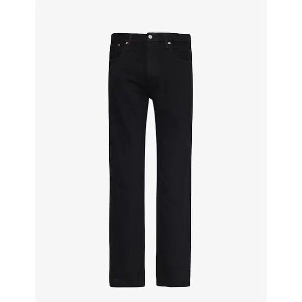 LEVI'S 501 Straight-leg Mid-rise Jeans - Black 80701