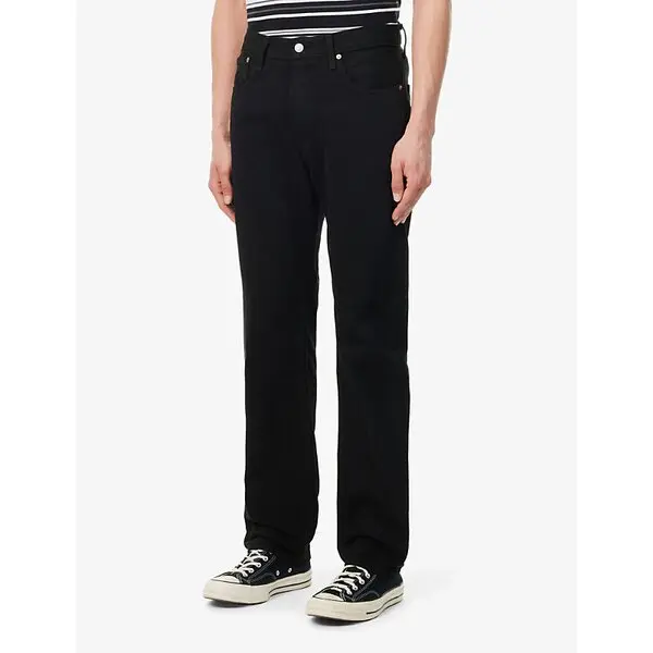 LEVI'S 501 Straight-leg Mid-rise Jeans - Black 80701