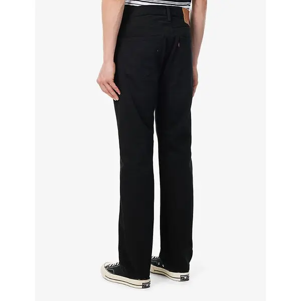 LEVI'S 501 Straight-leg Mid-rise Jeans - Black 80701