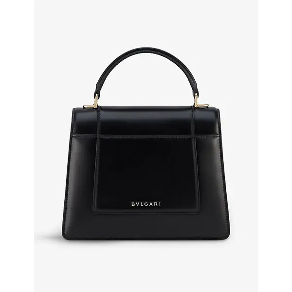 BVLGARI Serpenti Forever Top-handle Bag - Black