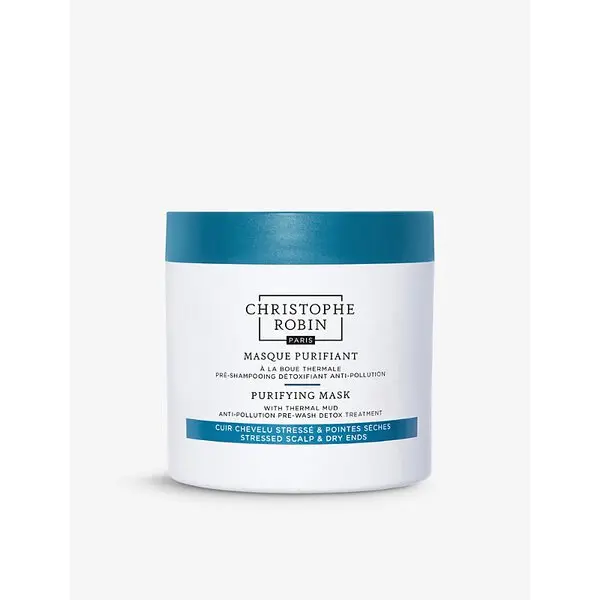 Christophe Robin Purifying Mask With Thermal Mud Hair Mask - One-color