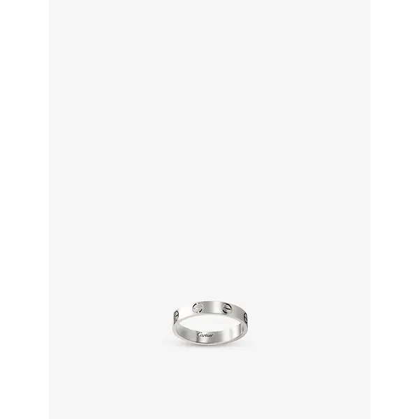 CARTIER Love Platinum Wedding Band - Platine