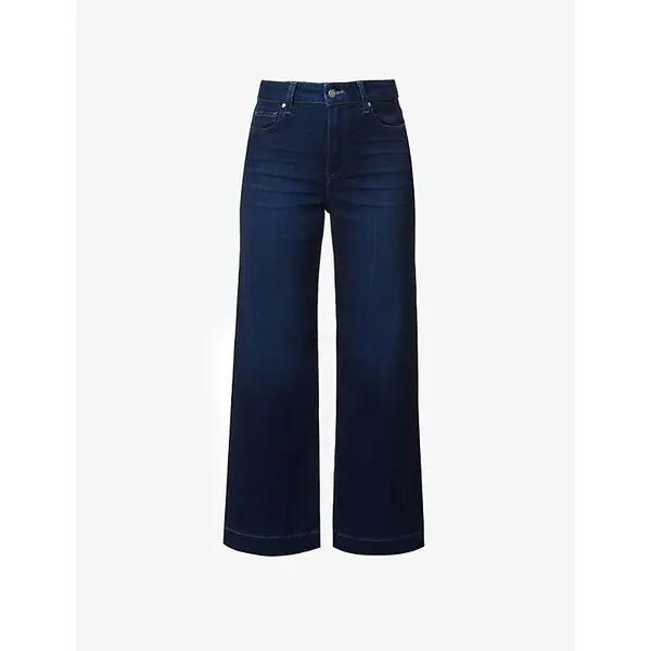 Paige Anessa Ankle Wide-leg Denim Jeans
