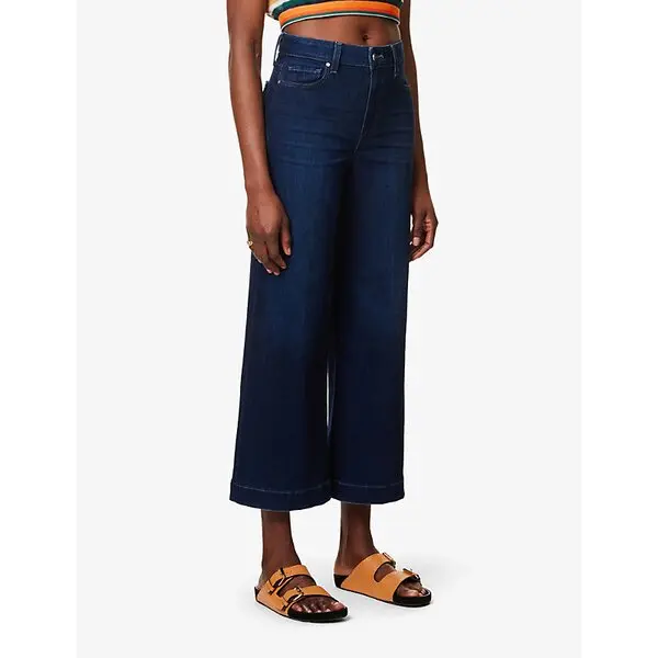 Paige Anessa Ankle Wide-leg Denim Jeans