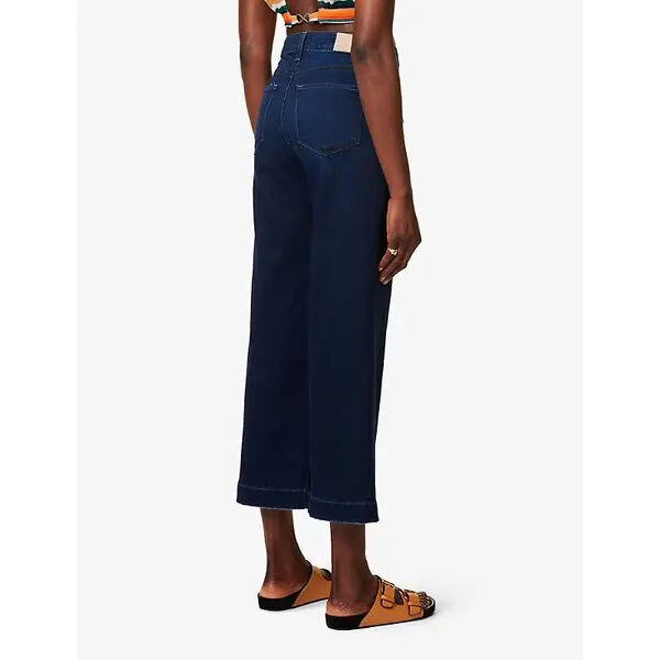 Paige Anessa Ankle Wide-leg Denim Jeans