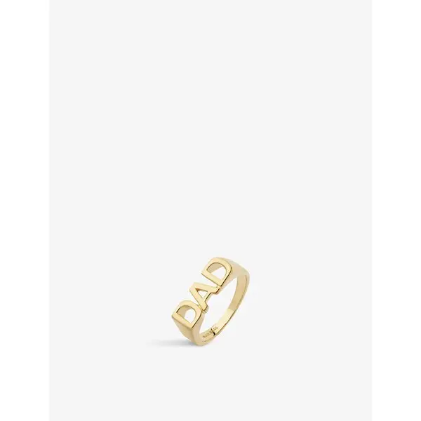 MARIA BLACK Dad Gold-plated Ring - Gold Hp