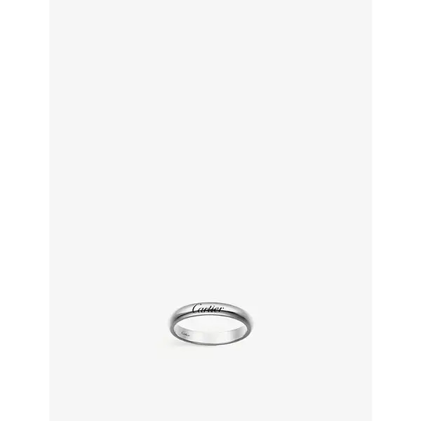 CARTIER C De Wedding Ring - Platinum