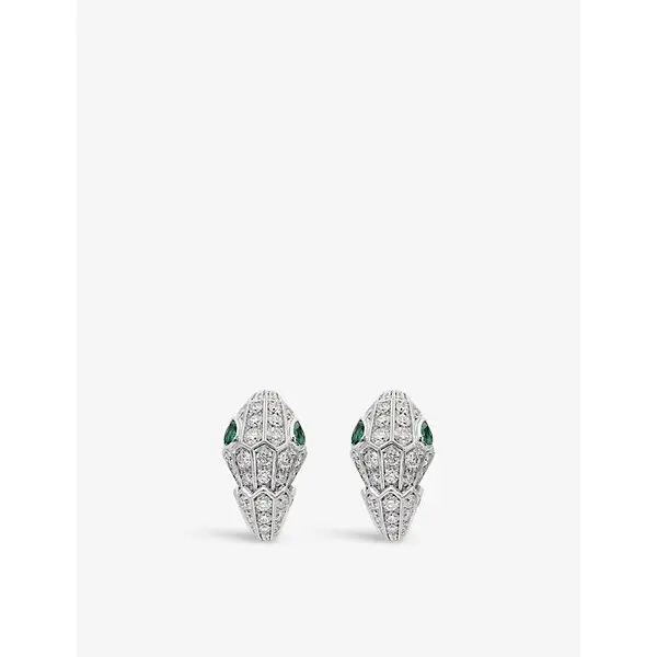 BVLGARI Serpenti Tubolari Earrings - White Gold