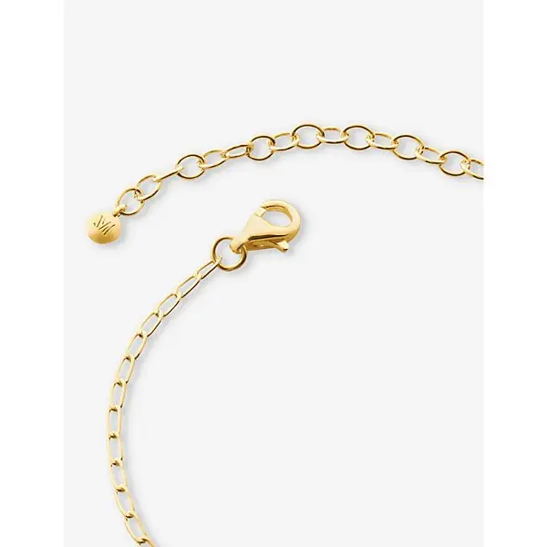 Monica Vinader 18ct -plated Vermeil Sterling Silver Chain Bracelet