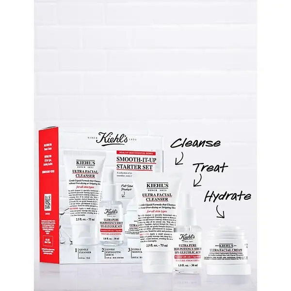 KIEHL'S SINCE 1851 Smooth-it-up Starter Set Kit