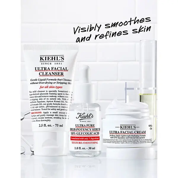 KIEHL'S SINCE 1851 Smooth-it-up Starter Set Kit