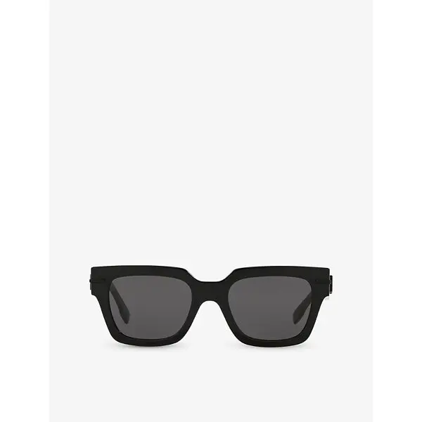 Fendi Irregular-frame Sunglasses - Black
