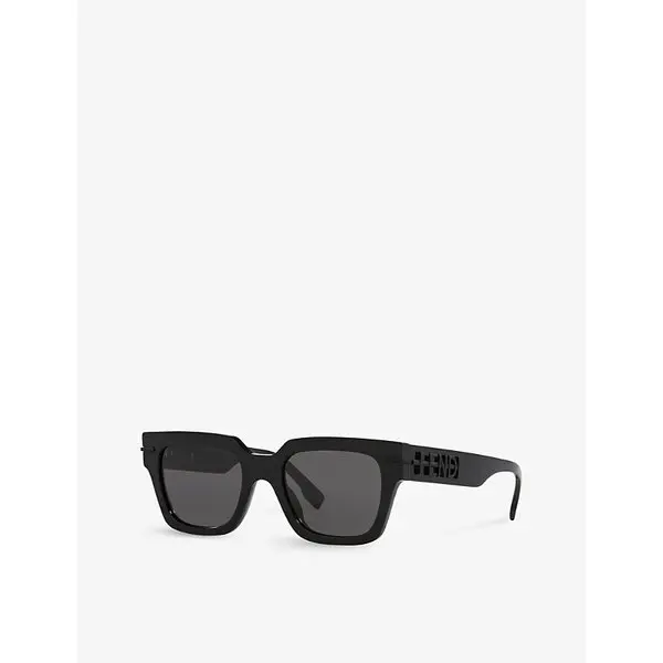 Fendi Irregular-frame Sunglasses