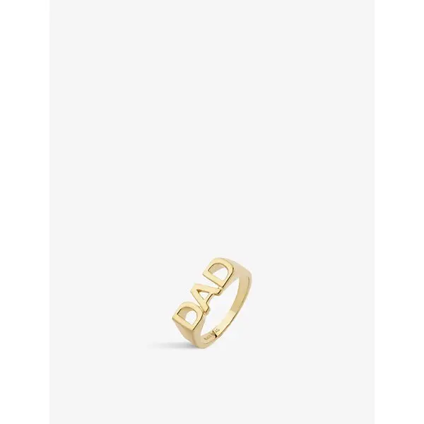 MARIA BLACK Dad Gold-plated Ring - Gold Hp