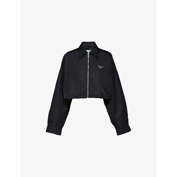Prada Re-nylon Cropped Jacket