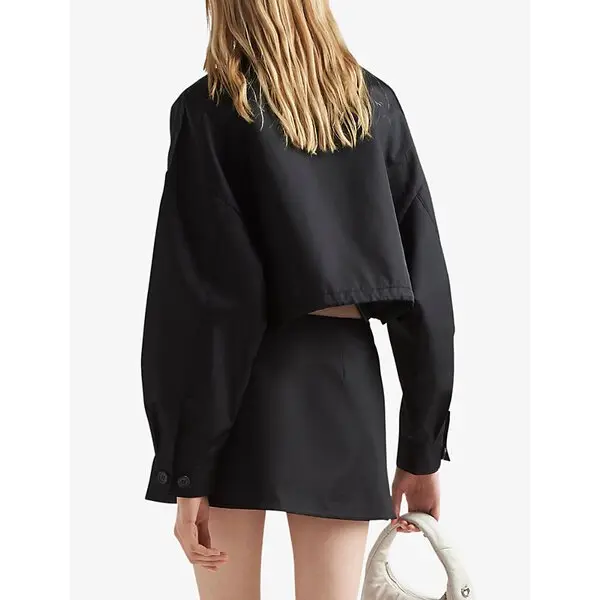 Prada Re-nylon Cropped Jacket