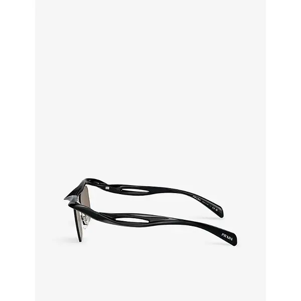 Prada Pr A15s Rectangle-frame Sunglasses