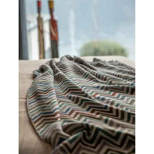 Missoni Antwan Zigzag Wool-blend Throw 140cm X 200cm
