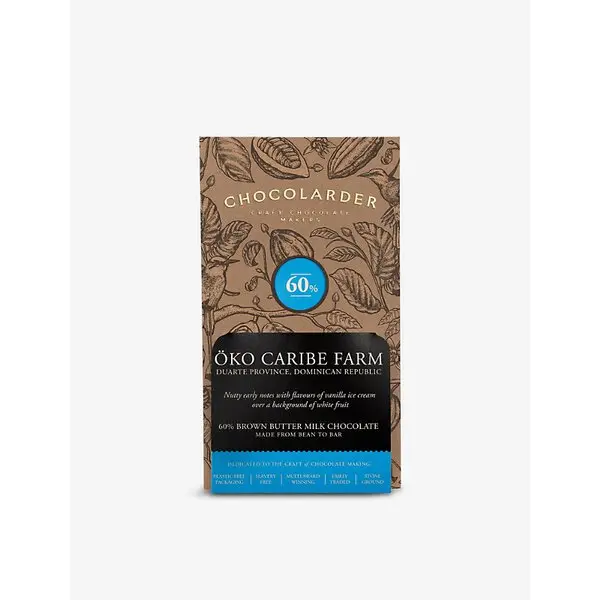 CHOCOLARDER Oko Caribe Farm 60% Brown Butter Milk Chocolate 70g - One-color