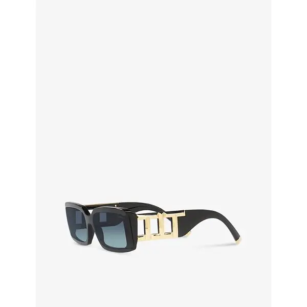 Tiffany & Co. Rectangle Frame Acetate Sunglasses