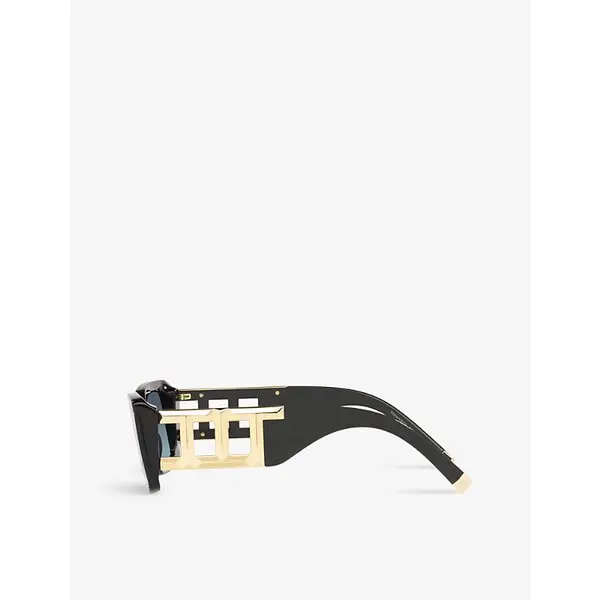Tiffany & Co. Rectangle Frame Acetate Sunglasses