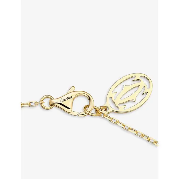 Cartier D'amour Large Yellow Gold Diamond Necklace