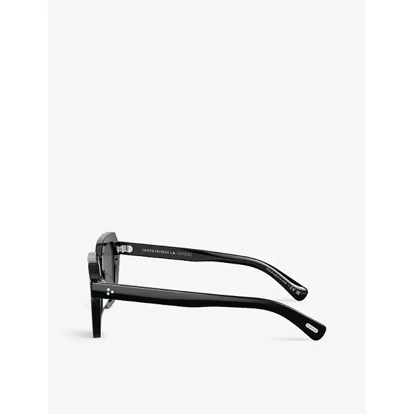 Oliver Spencer Ov5526su Kienna Square-frame Sunglasses - Black