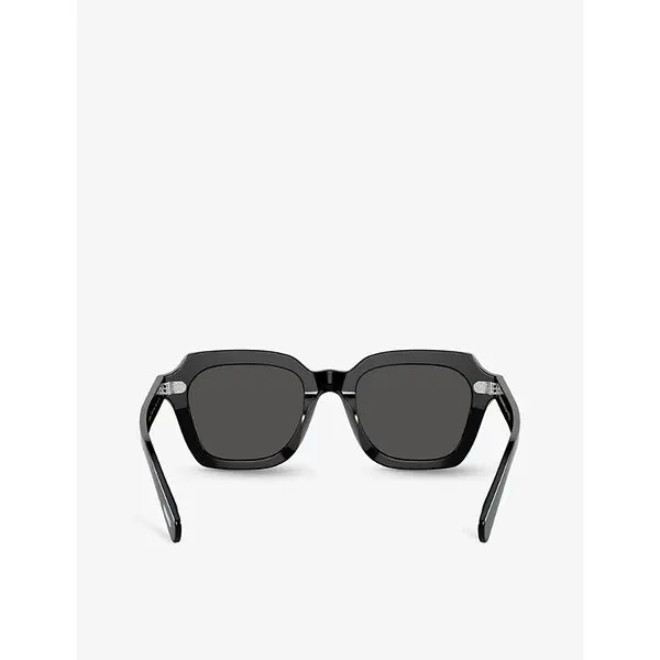Oliver Spencer Ov5526su Kienna Square-frame Sunglasses - Black