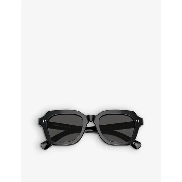 Oliver Spencer Ov5526su Kienna Square-frame Sunglasses - Black