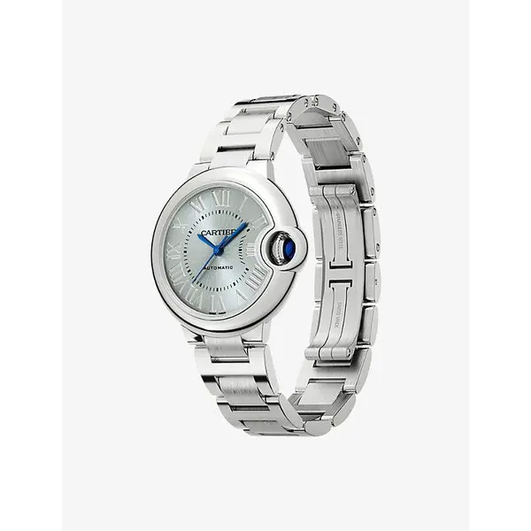 Cartier Ballon Bleu De Stainless Automatic Watch - Steel