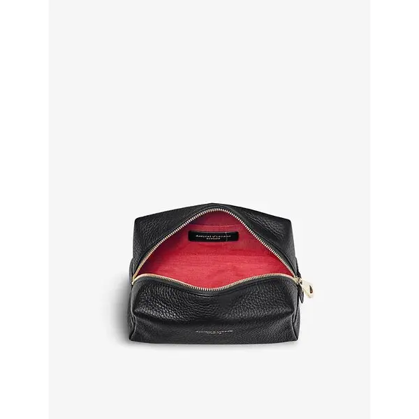 ASPINAL OF LONDON London Medium Grained-leather Case - Black